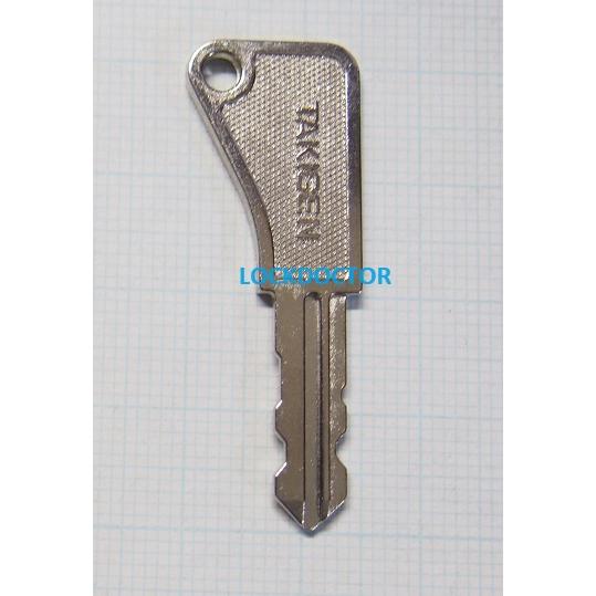 タキゲン TAK55 鍵 No.TAK55 キー 分電盤 配電盤 純正キー TAK55番 200番対応 TAK50番対応 1本 TAKIGEN 合鍵 カギ : ロックドクターYahoo!店 ...
