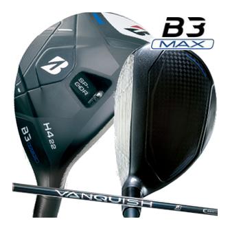 TOUR B ブリヂストンゴルフ B3 MAX HY ユーティリティ ヴァンキッシュ BSh for MAXカーボンシャフト 24年モデル ハドラスコーティング : ロック オン - 通販 ...