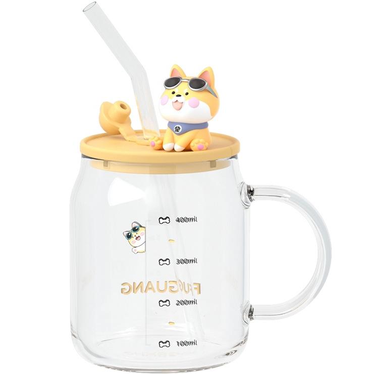 FUGUANG（富光）ガラス製ストロータンブラー（イエロー）520ml : loco animo - 通販 - Yahoo!ショッピング