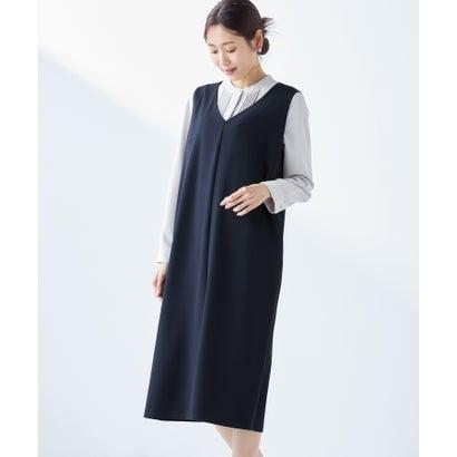 A/C DESIGN BY ALPHA CUBIC エーシーデザインバイアルファキュービック Vネックジャンパースカート （ネイビー） : ブランド公式 LOCOMALL ロコモール - 通販 ...