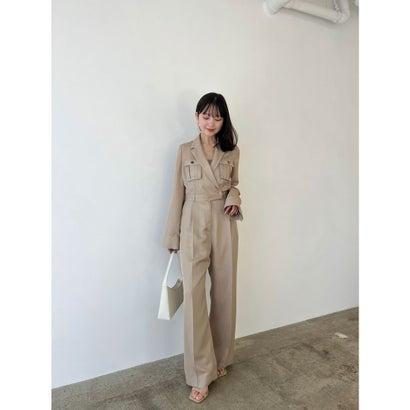 アニュアンス anuans サファリシアーオールインワン （BEIGE） : an8325ew006689 : ブランド公式 LOCOMALL ロコモール - 通販 - Yahoo!ショッピング