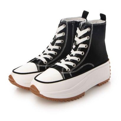 attagirl アタガール 厚底ハイカットスニーカー(313-1377) （ブラック） : ブランド公式 LOCOMALL ロコモール - 通販 - Yahoo!ショッピング