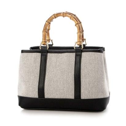 cache カシュカシュ バンブーハンドルエルガリー2wayトート （BK） : ブランド公式 LOCOMALL ロコモール - 通販 - Yahoo!ショッピング