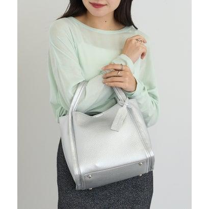 cache カシュカシュ ミニショルダー付ソフトレザー 調ミニバッグ （シルバー） : ブランド公式 LOCOMALL ロコモール - 通販 - Yahoo!ショッピング