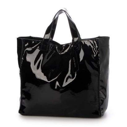 cache ＜ロングセラー＞カシュカシュ ソフトエナメルスクエア手提げトート （BK） : ブランド公式 LOCOMALL ロコモール - 通販 - Yahoo!ショッピング