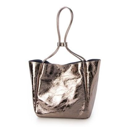 cache カシュカシュ クラッシュメタリックワンハンドルミニトート （DSV） : ブランド公式 LOCOMALL ロコモール - 通販 - Yahoo!ショッピング