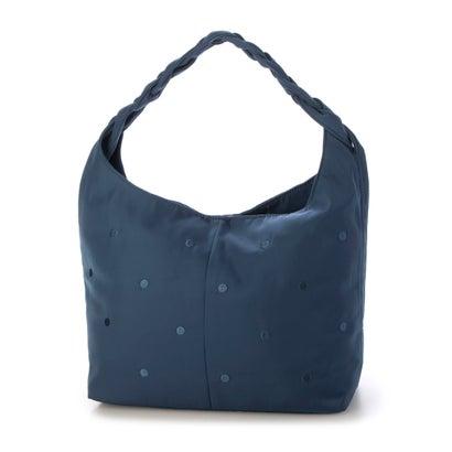 cache カシュカシュ 三つ編みハンドルドット刺繍トートバッグ （BL） : ブランド公式 LOCOMALL ロコモール - 通販 - Yahoo!ショッピング