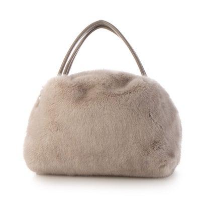 cache カシュカシュ ミンク風エコファー2wayボックストートバッグ （LGY） : ブランド公式 LOCOMALL ロコモール - 通販 - Yahoo!ショッピング