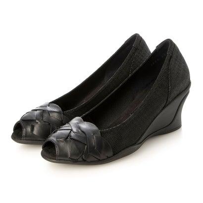 Composition9 コンポジションナイン composition9 ブレイドモチーフオープントゥパンプス （ブラック） : ブランド公式 LOCOMALL ロコモール - 通販 ...