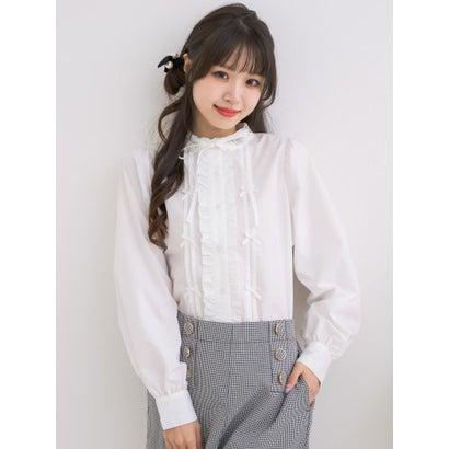 エムズエキサイト ems excite HNフリルリボンBL （WHT1） : e03397ew013755 : ブランド公式 LOCOMALL ロコモール - 通販 - Yahoo!ショッピング