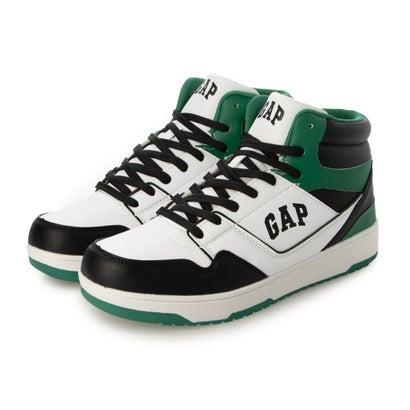 GAP ギャップ メンズW/Pコートスニーカーハイカット （BLK/GRN） : ブランド公式 LOCOMALL ロコモール - 通販 - Yahoo!ショッピング