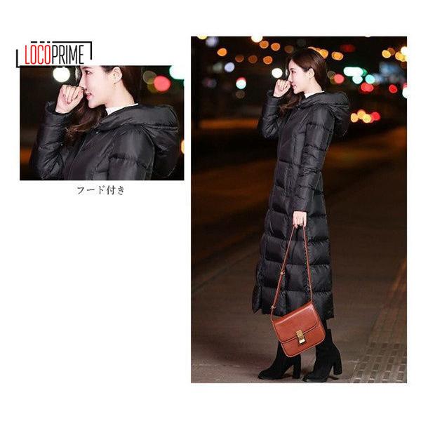 ダウンジャケット レディース 中綿ダウンコート 中綿ジャケット ロング