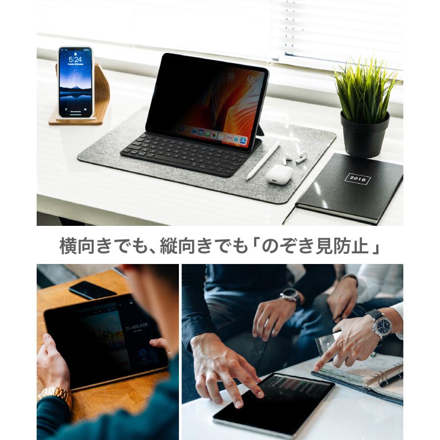 LOE LOE(ロエ) 360度 マグネット式 覗き見防止フィルム iPad mini6 用 mini 第6世代 プライバシーフィルター ブルーライトカット 保護フィルム 反射防止 : LOE ...