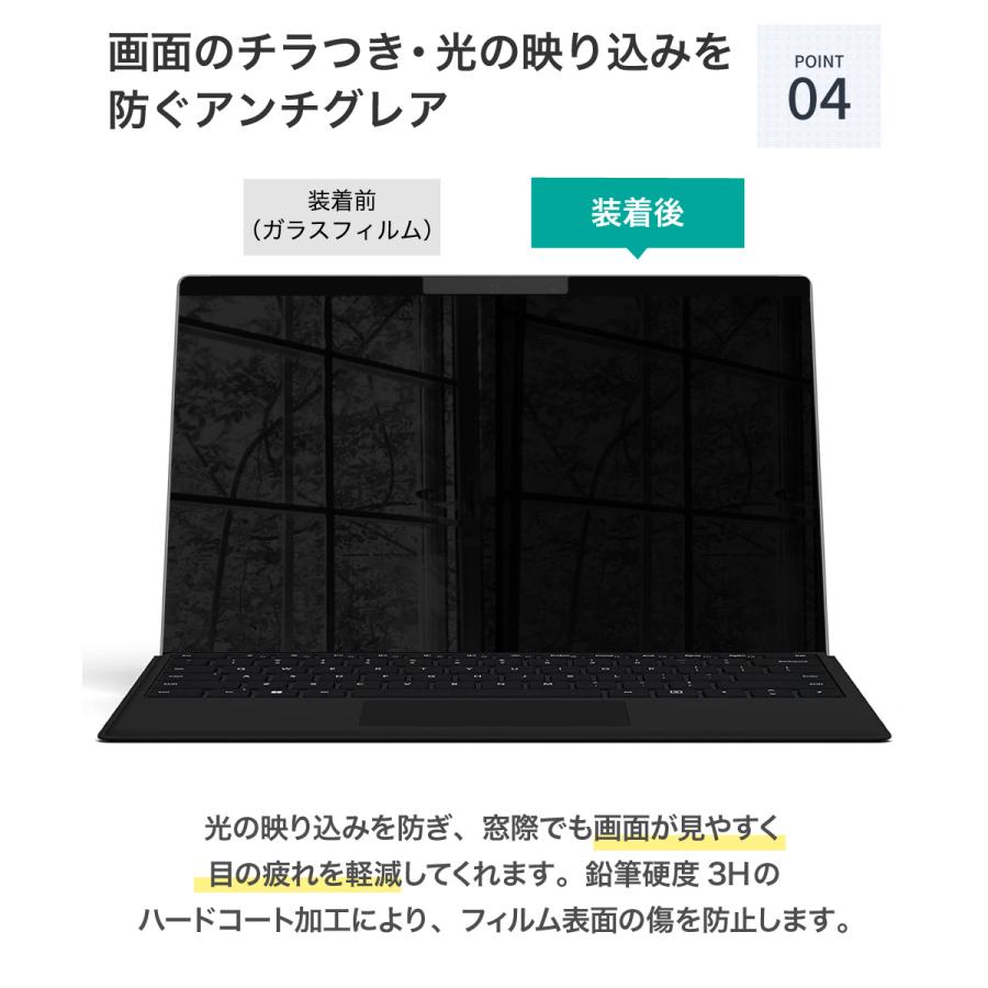 LOE(ロエ) 360度 Surface Pro 7+ / 7 / 6 / 5 [12.3インチ] 覗き見防止 保護フィルム 【マグネット式】 プライバシーフィルター ブルーライトカット ...
