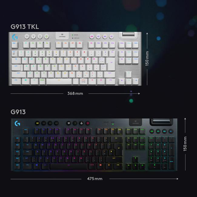 ゲーミング キーボード Logicool G G913 TKL タクタイル テンキーレス ホワイト LIGHTSPEED ワイヤレス 無線 静音 日本語配列 G913-TKL-TCWH 国内 ...