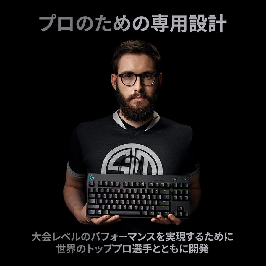メカニカル ゲーミング キーボード Logicool G PRO G-PKB-002LN テンキーレス 有線 リニア 日本語配列 国内正規品 2年間無償保証 :4943765057949 ...