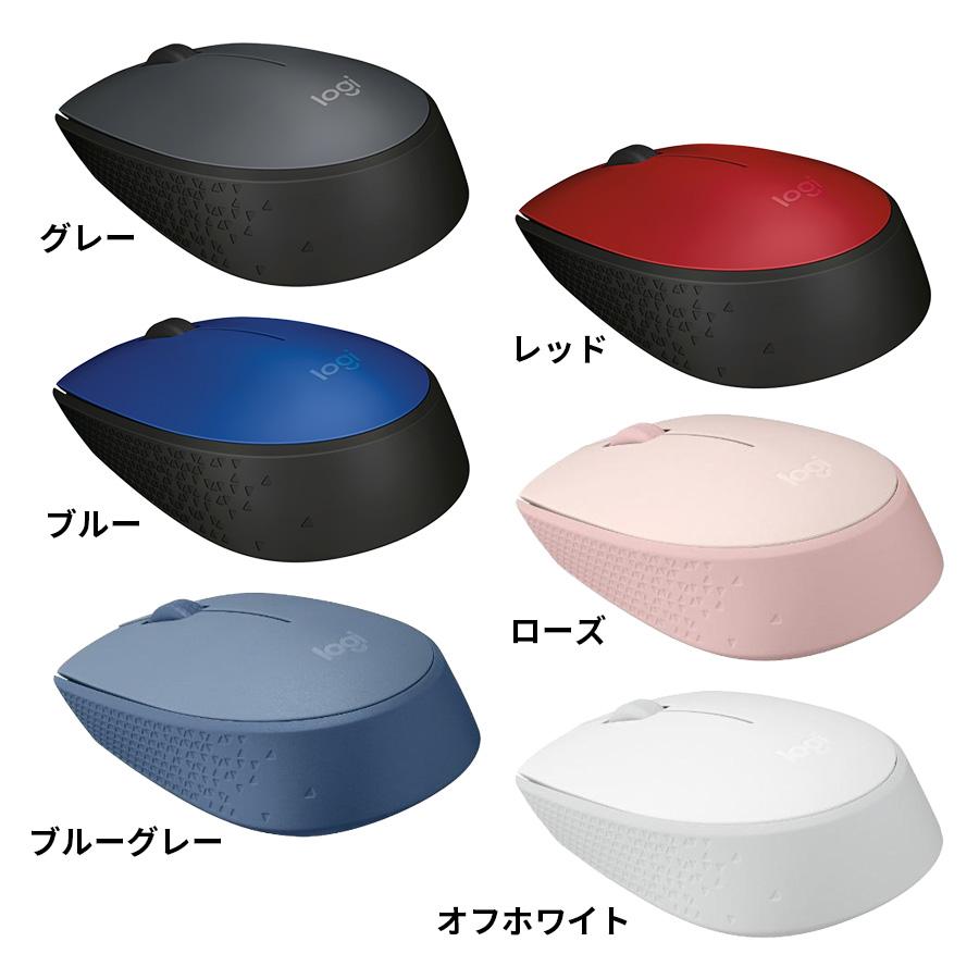 ワイヤレスマウス マウス ロジクール M171r 無線 小型 右手 左手 M171 M171rGR M171rRD M171rBL M171rRO M171rBG M171rOW 正規品 2 ...