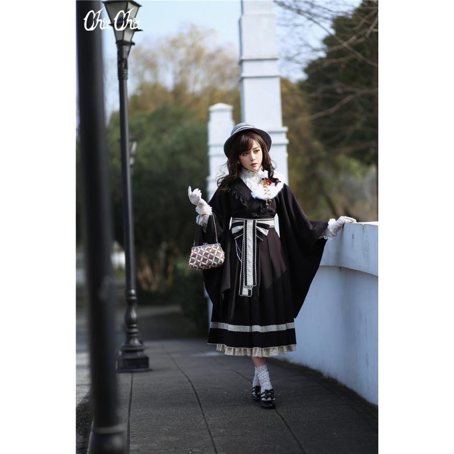 一部即納】ロリータ服 NyaNya 和風 プリーツスカート リボン 和 一部即納】ロリータ服 NyaNya 和風 プリーツスカート リボン 和