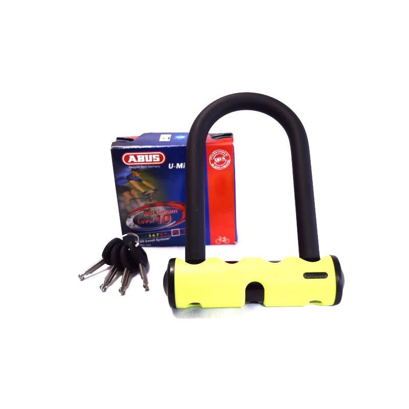 ABUS ABUS(アブス) Mini U-Lock Yellow : LongEdge - 通販 - Yahoo!ショッピング