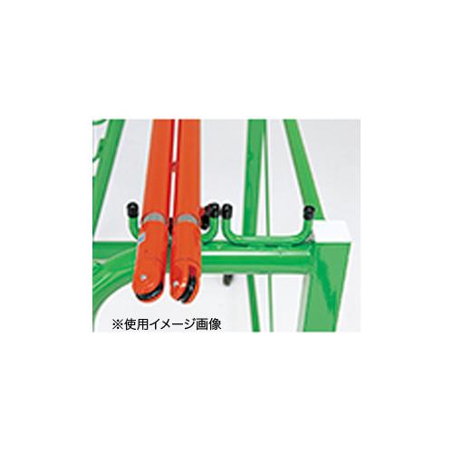 法人限定 支柱掛台 片面8本掛 キャスター付き 支柱整理台 バレーボール支柱用 支柱整理ラック 片面式支柱掛台KK8 トーエイライト B4370 B-4370 : LOOKIT オフィス家具 ...