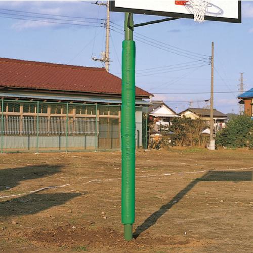 SANWA TAIKU 防護マット 単柱用 D管ベルト式 バスケットボール バスケ