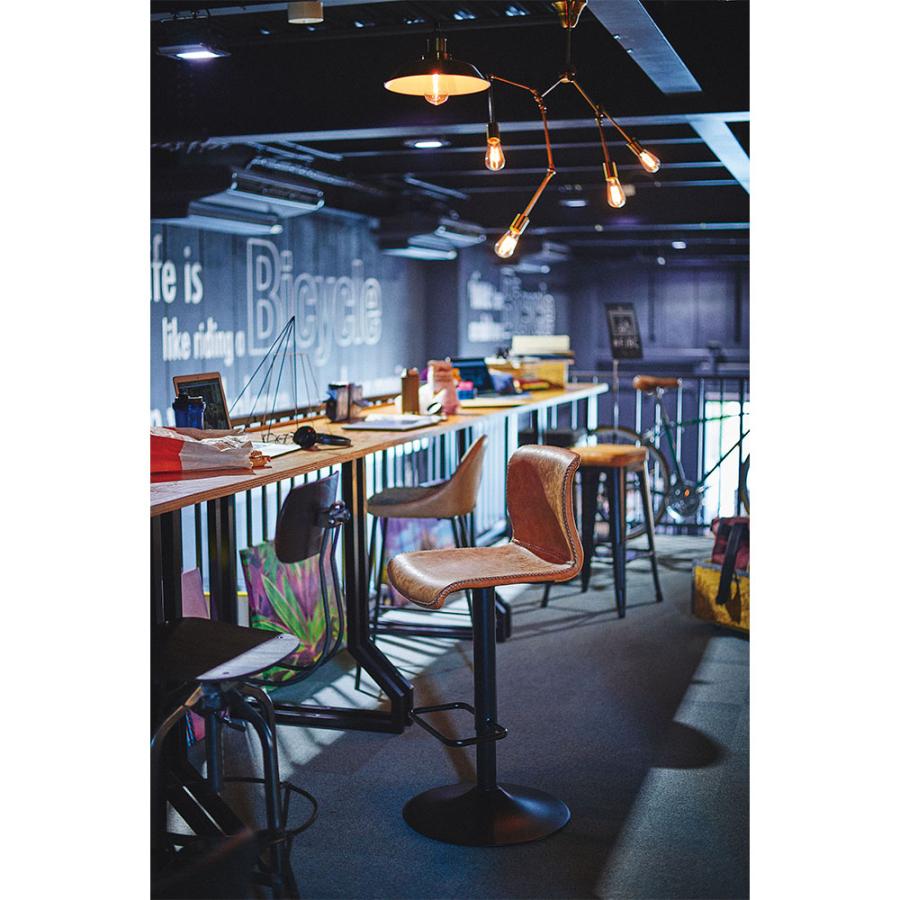 東谷 カウンターチェア 2脚セット 肘なし 革張り バーチェア ハイチェア ハイスツール カフェチェア スツール バースツール 回転式 カフェ バー おしゃれ PC-254S : LOOKIT ...