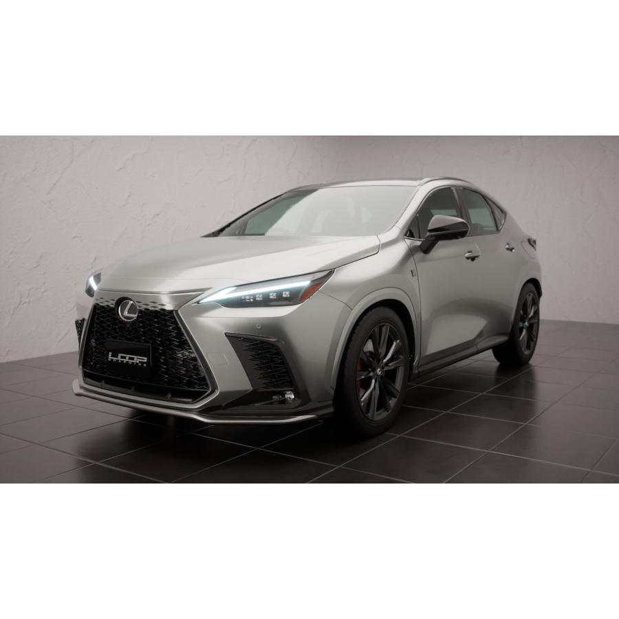 ※未塗装品※ ループグラフィクス アレックスグリル LEXUS NX F SPORT AZ20型専用 NEW RXタイプフロントグリルカバー ...