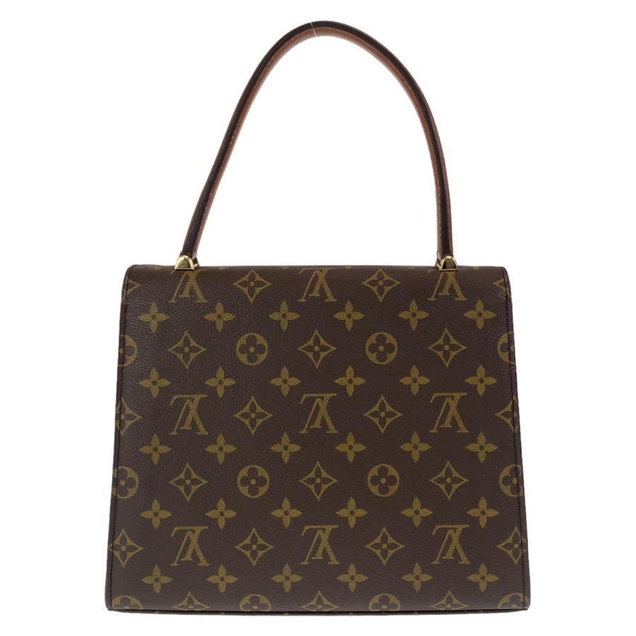 LOUIS VUITTON ルイヴィトン モノグラム マルゼルブ ブラウン ゴールド金具 PVC M51379 ハンドバッグ レディース ...