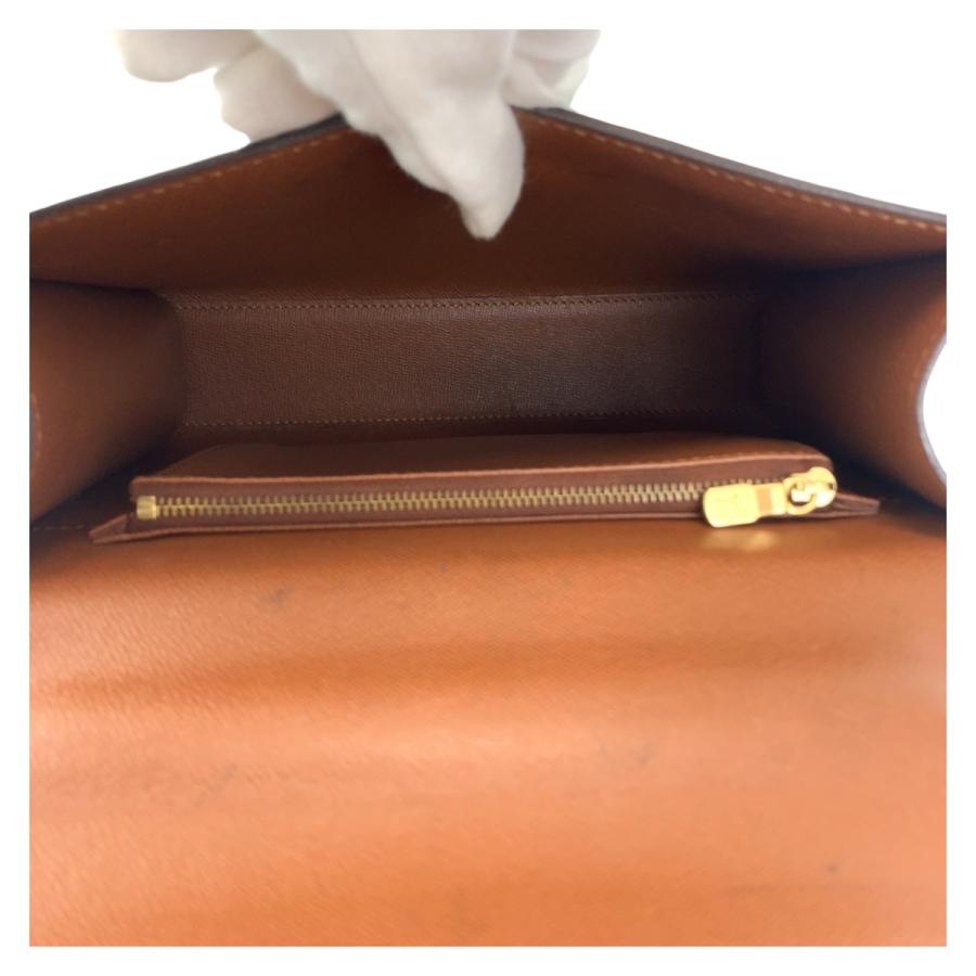 LOUIS VUITTON ルイヴィトン モノグラム マルゼルブ ブラウン ゴールド金具 PVC M51379 ハンドバッグ レディース ...