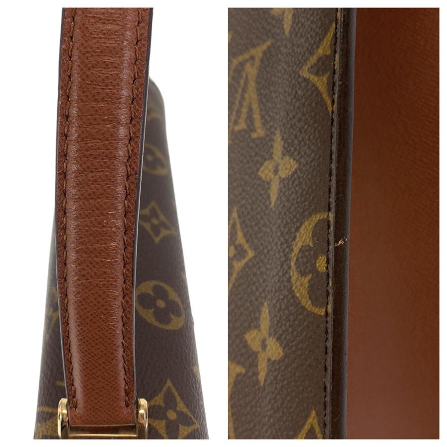 LOUIS VUITTON ルイヴィトン モノグラム マルゼルブ ブラウン ゴールド金具 PVC M51379 ハンドバッグ レディース ...