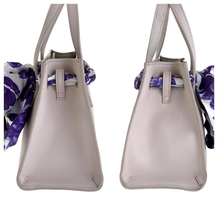 Salvatore Ferragamo サルヴァトーレフェラガモ リボン ピンク ホワイト レザー EE21 G914 ショルダーバッグ ハンドバッグ 2way 410066 : BRAND ...