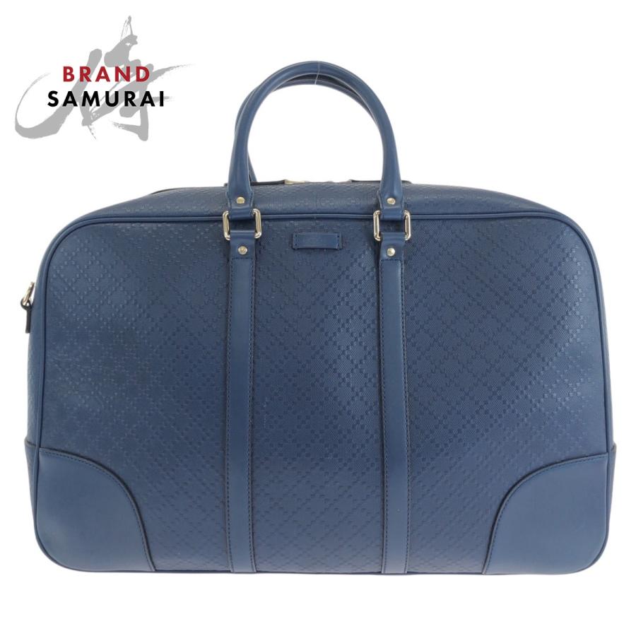 GUCCI グッチ ディアマンテ ブルー ゴールド金具 レザー 353394 ビジネスバッグ ブリーフケース メンズ 410607 : ...