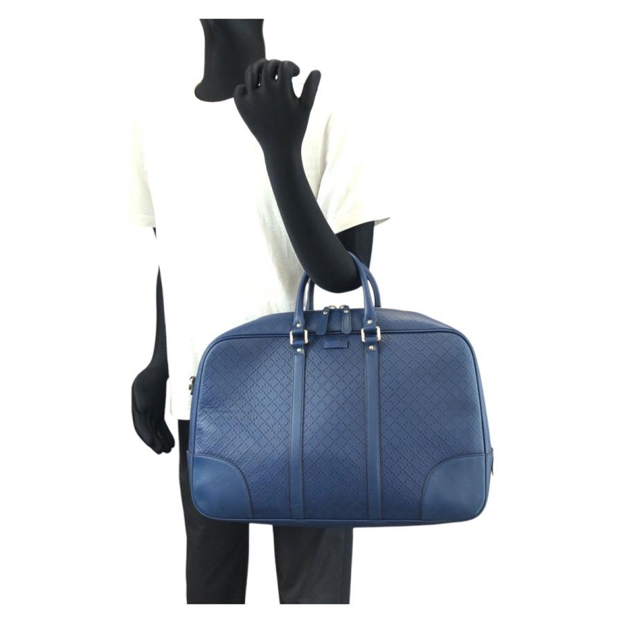 GUCCI グッチ ディアマンテ ブルー ゴールド金具 レザー 353394 ビジネスバッグ ブリーフケース メンズ 410607 : ...