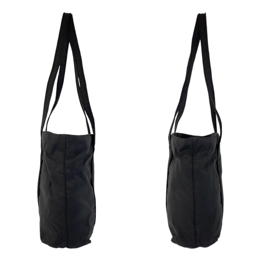 PRADA 美品 プラダ テスート ブラック 黒 ナイロン トートバッグ ショルダーバッグ レディース 411325 : BRAND ...
