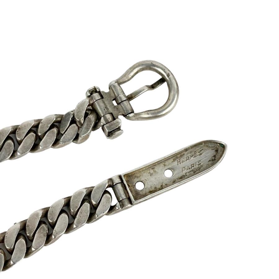 美品 ヴィンテージ エルメス ブックルセリエ PM ブレスレット チェーン シルバー SV 【119217】 :119217:LOOPLAND - 通販 - Yahoo!ショッピング