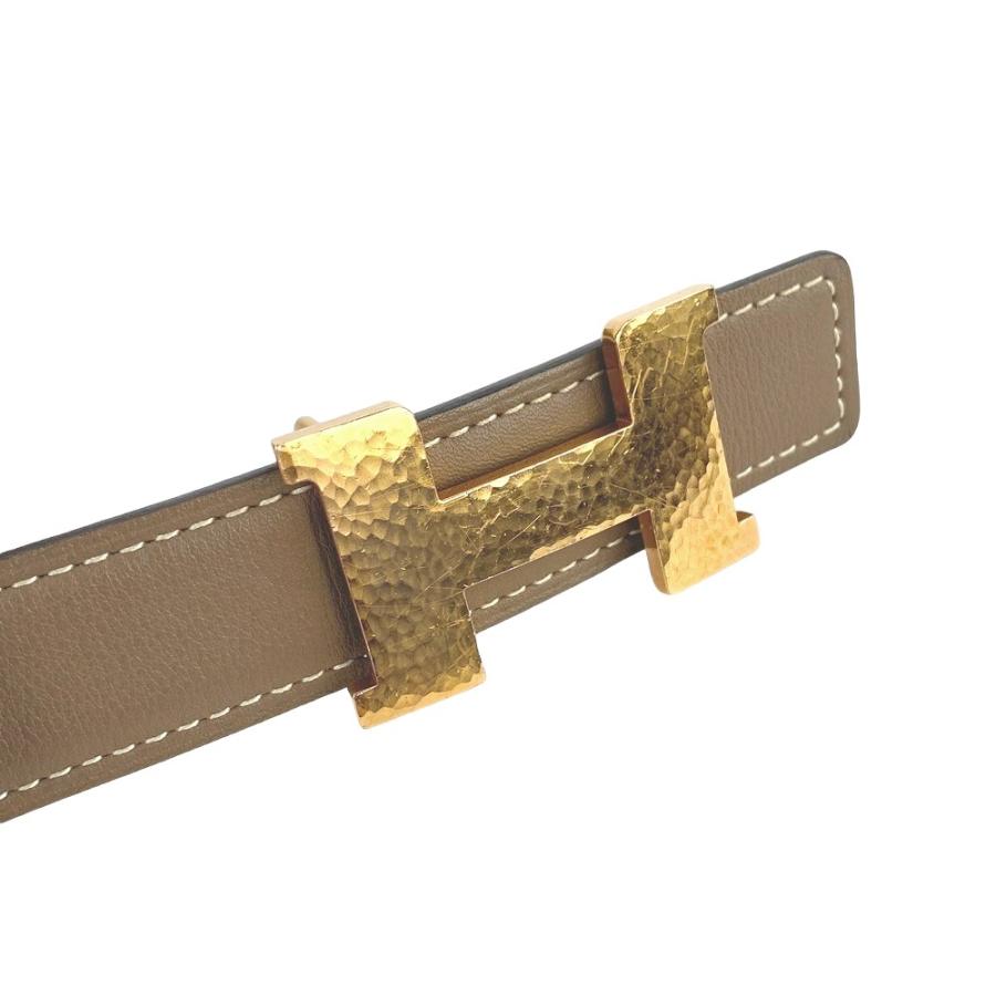 SALE 美品 エルメス マルトレ コンスタンス ミニ ベルト H バックル レザー エトゥープ C刻 箱 【186691】 : 186691 ...