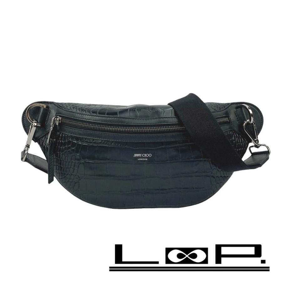 未使用 ジミーチュウ ショルダー ボディ バッグ カーフ レザー SS ブラック 【195570】〇 : 195570 : LOOPLAND - 通販 - Yahoo!ショッピング