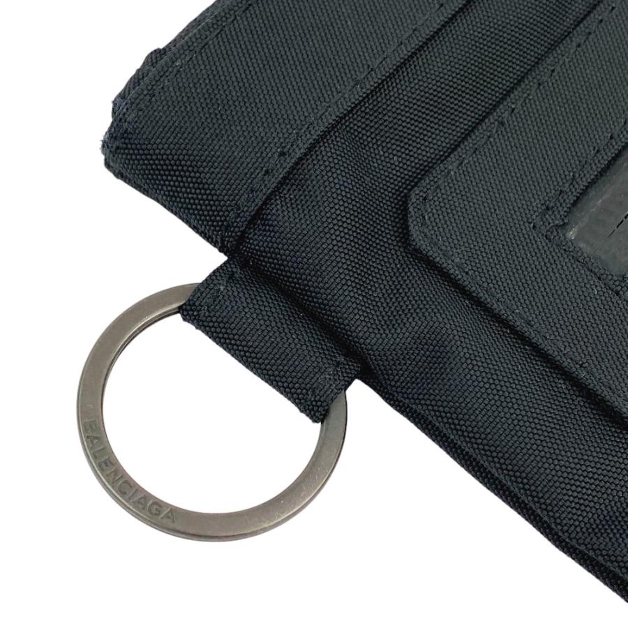美品 バレンシアガ クリップ クラッチバッグ セカンドバッグ ポーチ ナイロンキャンバス ブラック 273022 【201240 ...