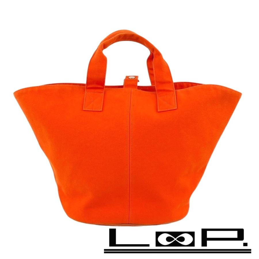 SALE 美品 エルメス パニエドプラージュ PM トート バッグ オレンジ キャンバス 【233920】 : LOOPLAND - 通販 - Yahoo!ショッピング