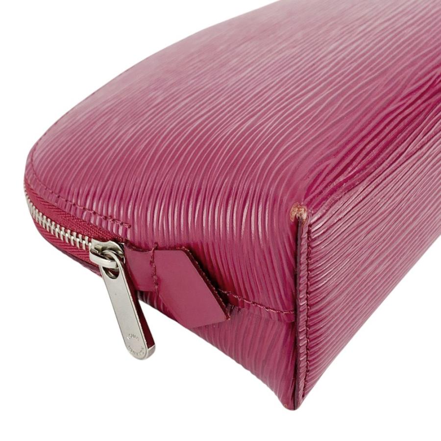 中古 ルイヴィトン ポシェットコスメティック ポーチ エピ フーシャ M60410 【247019】 : LOOPLAND - 通販 ...