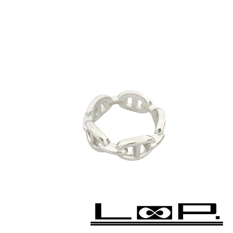 新同 磨き済 エルメス シェーヌダンクル リング 指輪 アクセサリー シルバー SV 925 #54 5.5g 箱 【268731】〇 : 268731 : LOOPLAND - 通販 ...