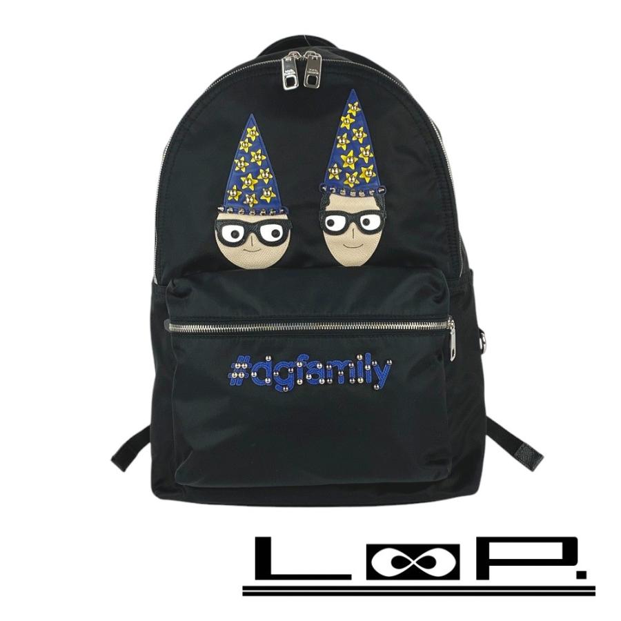 未使用 ドルチェ＆ガッバーナ リュック バックパック ナイロン ブラック【285448】8 : LOOPLAND - 通販 - Yahoo!ショッピング