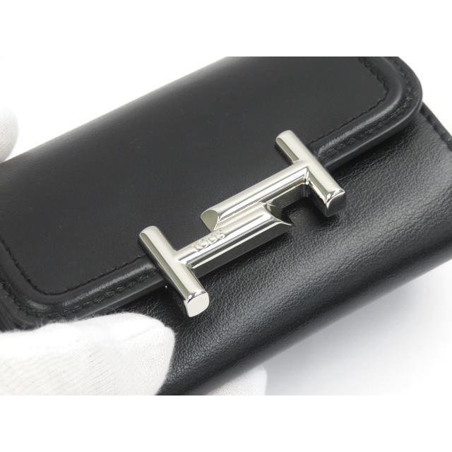 新同 トッズ コンパクト ウォレット 三つ折り 財布 レザー ブラック 箱 【37559】 : LOOPLAND - 通販 - Yahoo ...