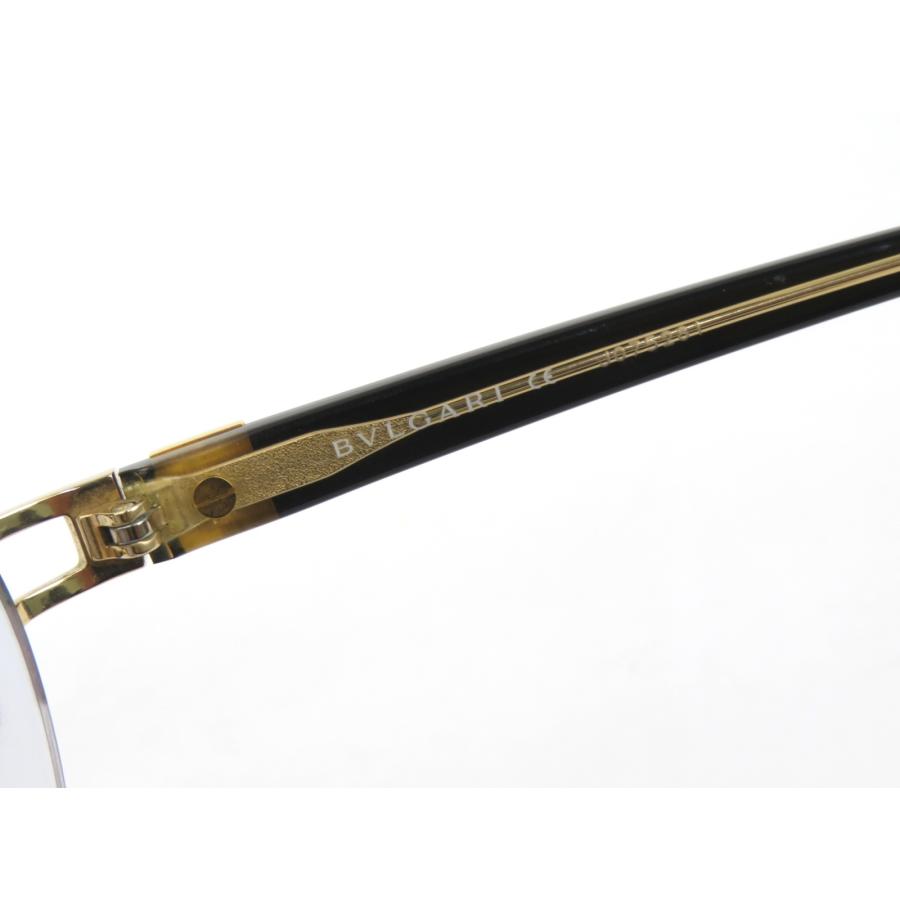 美品 ブルガリ メガネ 眼鏡 度入り ラインストーン ブラック ゴールド K18 YG750 54 15 140 【65187】 : LOOPLAND - 通販 - Yahoo!ショッピング