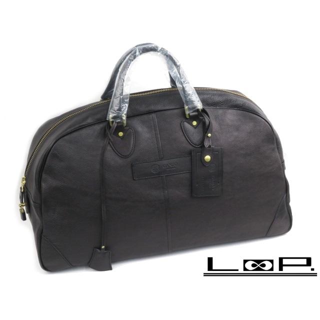 新同 保管品 ガンゾ ボストン ハンド バッグ ブラック レザー 【84072】 : LOOPLAND - 通販 - Yahoo!ショッピング