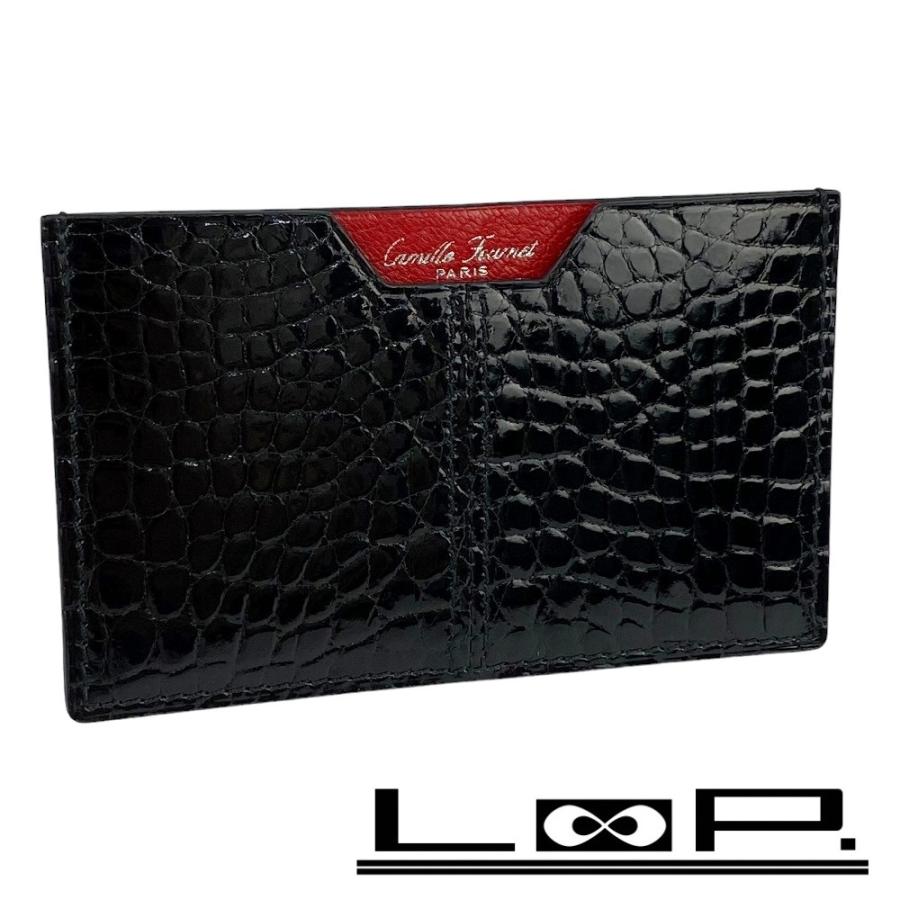 値下げ 新同 カミーユフォルネ カード ケース アリゲーター ブラック 箱 【93289】 : LOOPLAND - 通販 - Yahoo!ショッピング