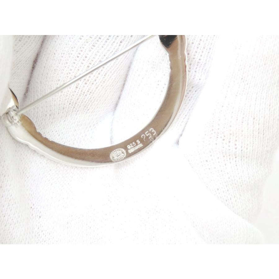 【磨き済 新同】GEORG JENSEN ジョージ・ジェンセン ブローチ アクセサリー サークル ラウンド シルバー SV 925 ♯253 【A52304】 : a52304 ...
