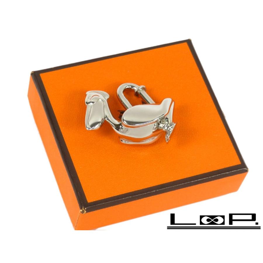 【未使用】 HERMES エルメス カデナ 鍵 バッグ チャーム ネックレス TOP トップ ペリカン アニマル シルバー SV 925 【A62989】 : LOOPLAND - 通販 ...