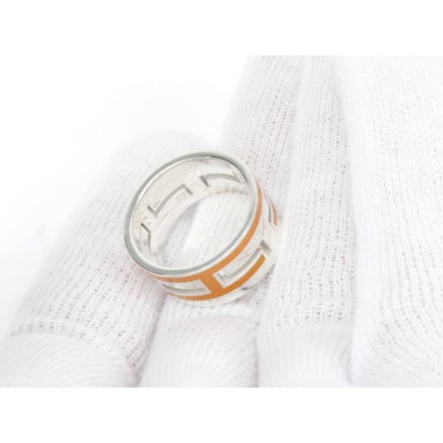【磨き済 新同】 HERMES エルメス ムーブアッシュ リング 指輪 アクセサリー シルバー オレンジ SV 925 #52 【A66929】 : LOOPLAND - 通販 - Yahoo ...