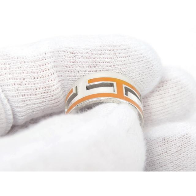 【磨き済 新同】 HERMES エルメス ムーブアッシュ リング 指輪 アクセサリー シルバー オレンジ SV 925 #52 【A66929】 : LOOPLAND - 通販 - Yahoo ...